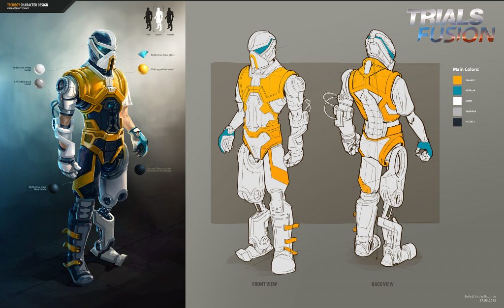 Trials Fusion E3 Artwork - PS4 Home