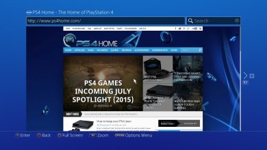 How To Use The PS4 Web Browser - PS4 Home
